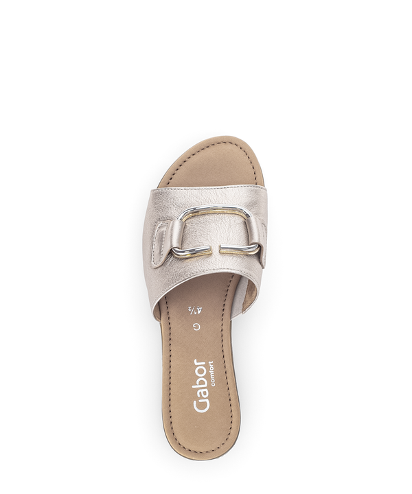 Gabor Light Gold/Puter Mule – William Bruce Inverurie